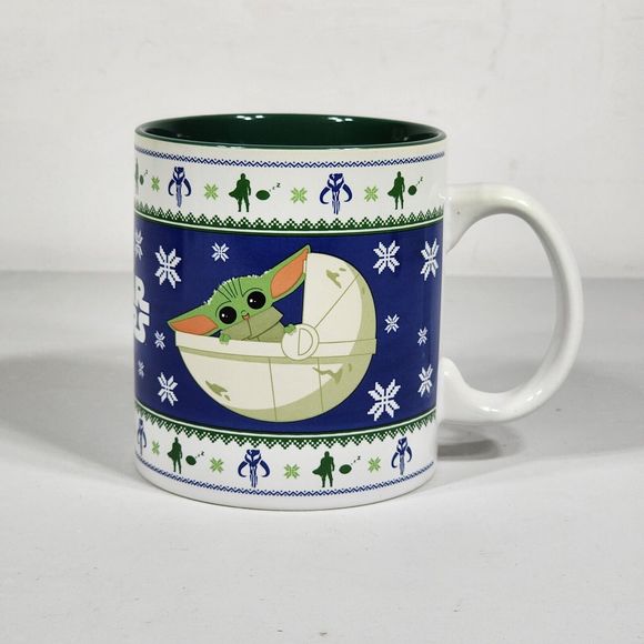 Star Wars | Dining | Star Wars Grogu Mandalorian Christmas 2oz Ceramic ...